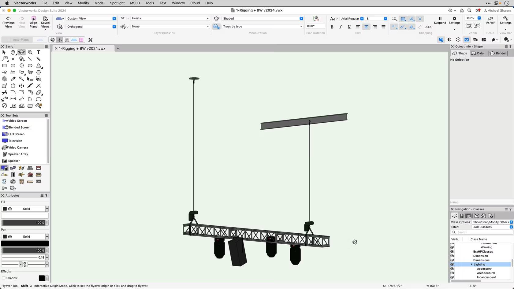 INSERTING HOISTS 2024 | Vectorworks University